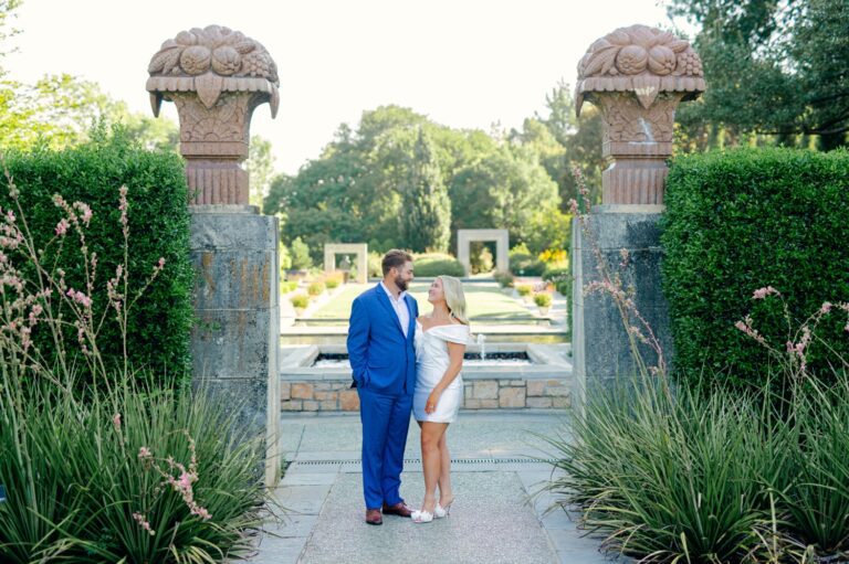 Megan + Christian | Dallas Summer Engagement Session - brittanypartain.com