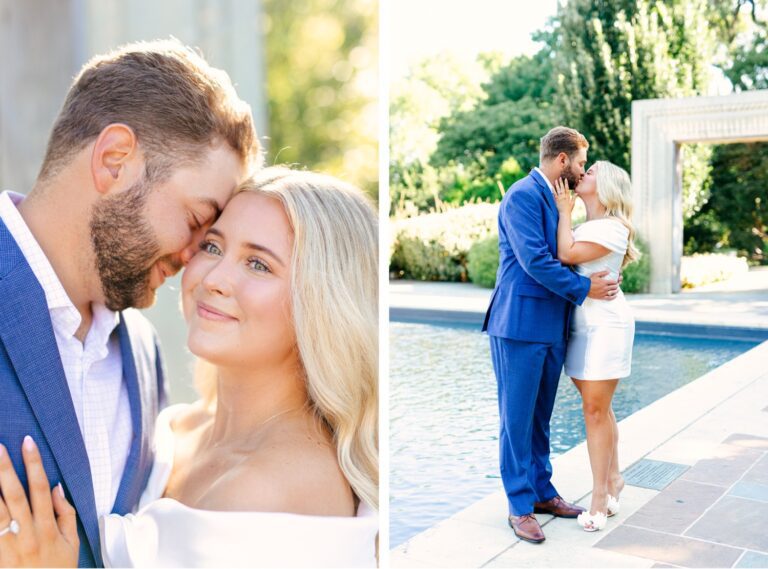 Megan + Christian | Dallas Summer Engagement Session - brittanypartain.com