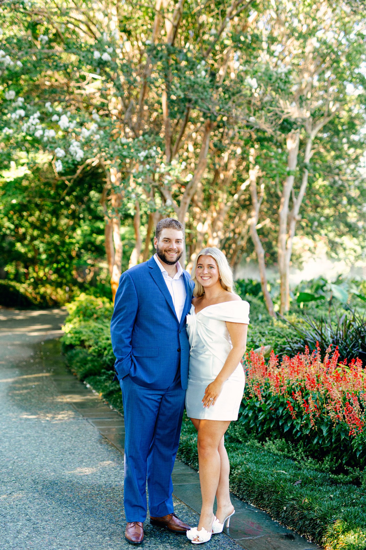 Megan + Christian | Dallas Summer Engagement Session - brittanypartain.com
