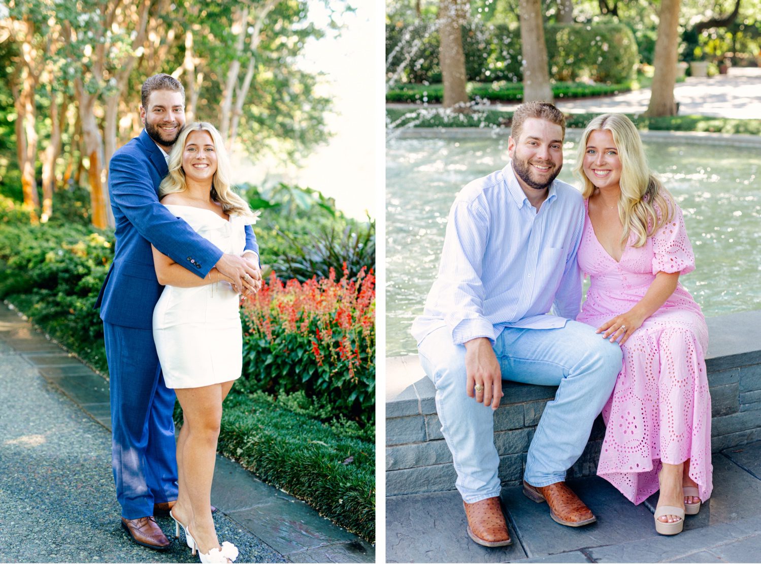 Megan + Christian | Dallas Summer Engagement Session - brittanypartain.com