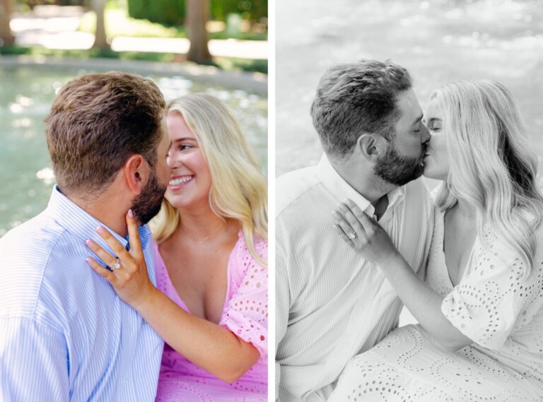 Megan + Christian | Dallas Summer Engagement Session - brittanypartain.com