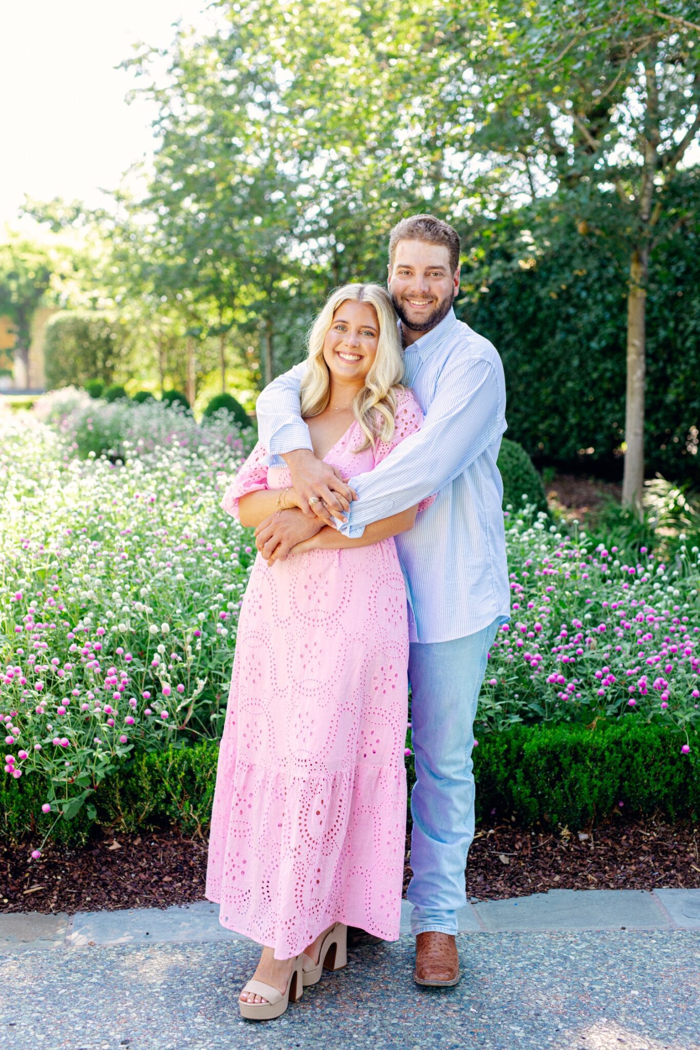 Megan + Christian | Dallas Summer Engagement Session - brittanypartain.com