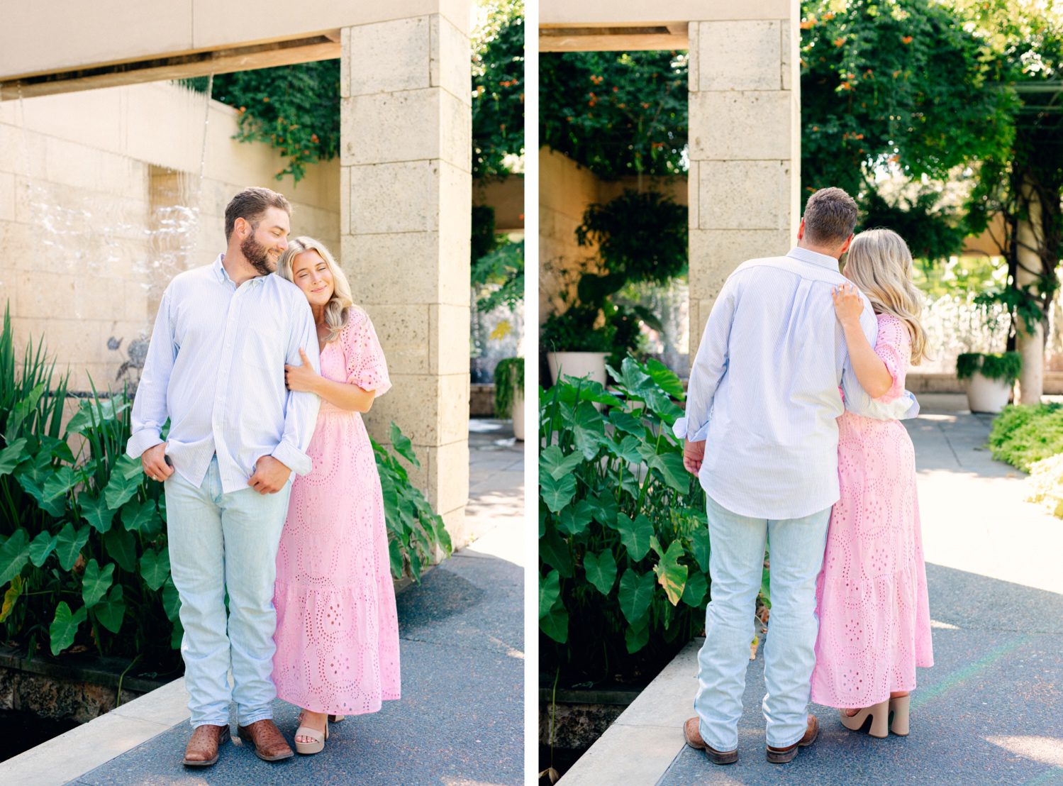 Megan + Christian | Dallas Summer Engagement Session - brittanypartain.com
